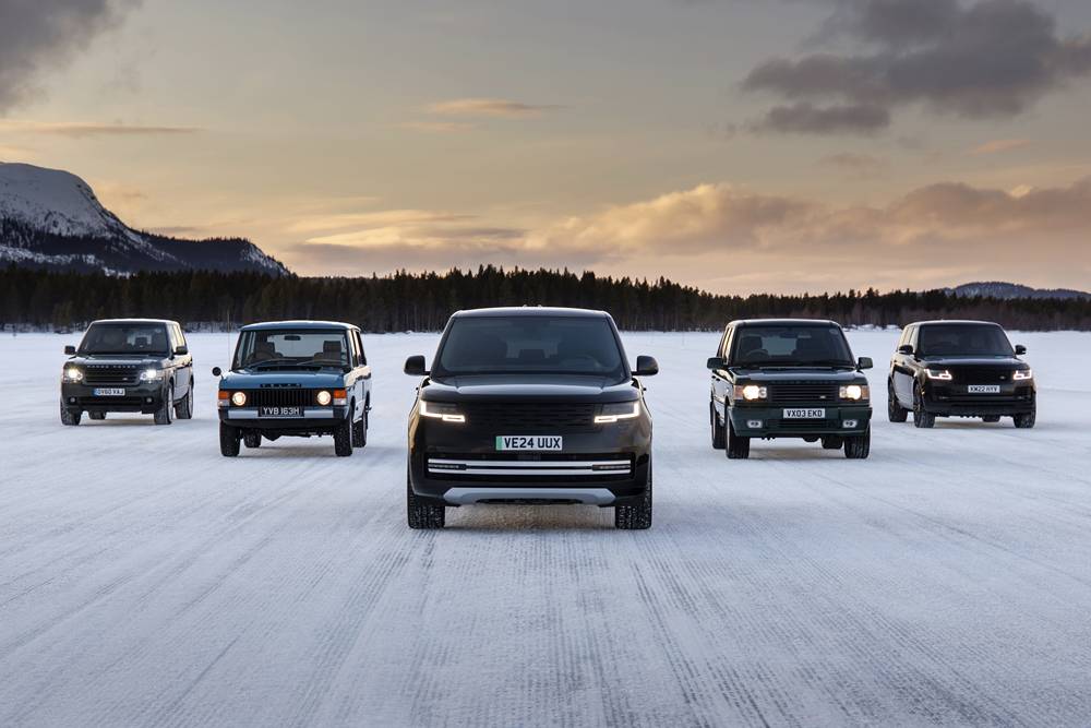 First Look: Range Rover Electric Conquers the Arctic with New Tech ...